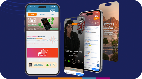 Mídia Kit | APP | Rádio JB FM - 99,9 RJ & Online