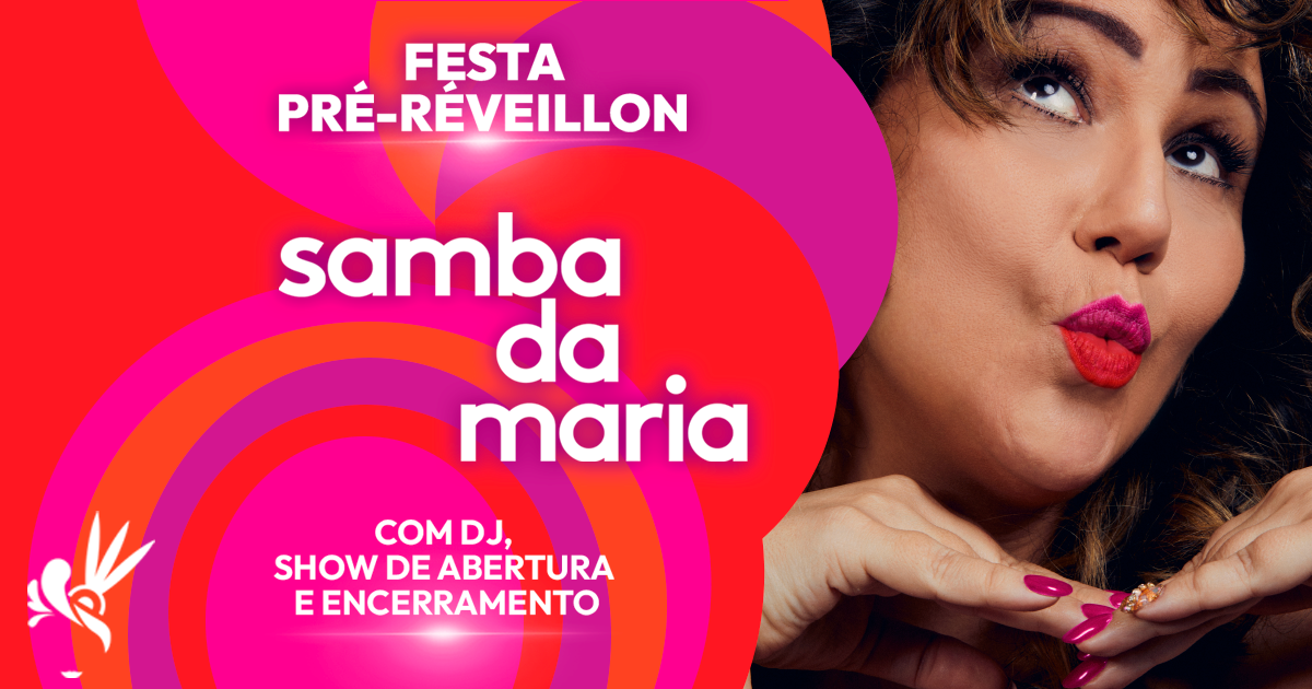 Promoções | Samba da Maria | Rádio JB FM - 99,9 RJ & Online